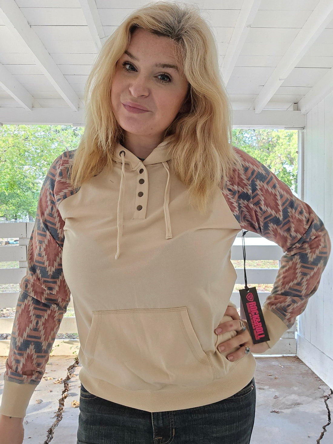 Aztec Western Pullover Sweater – Pistols 'n Petticoats